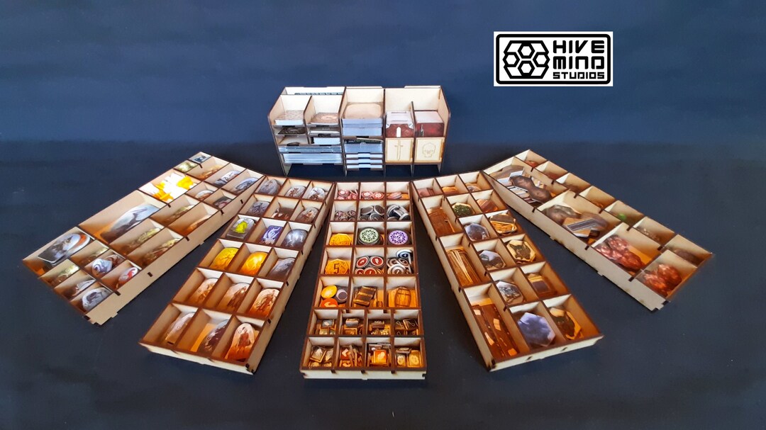 Gloomhaven Organizer Laser Cut Files, Glowforge Files, Gloomhaven ...
