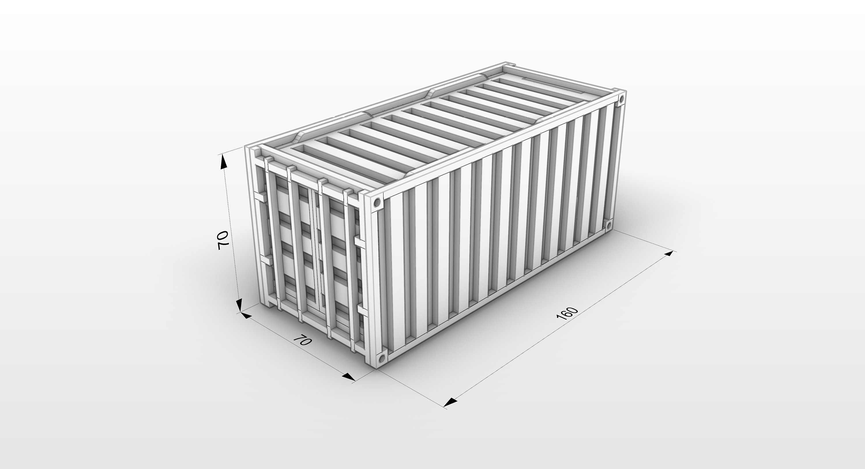 Shipping Container Laser Cut File SVG Scatter Terrain - Etsy UK