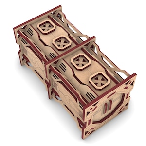 WTC Terrain Set Laser Cut Files, SVG, Ai, Pdf, Mdf Scenery, Wargame ...