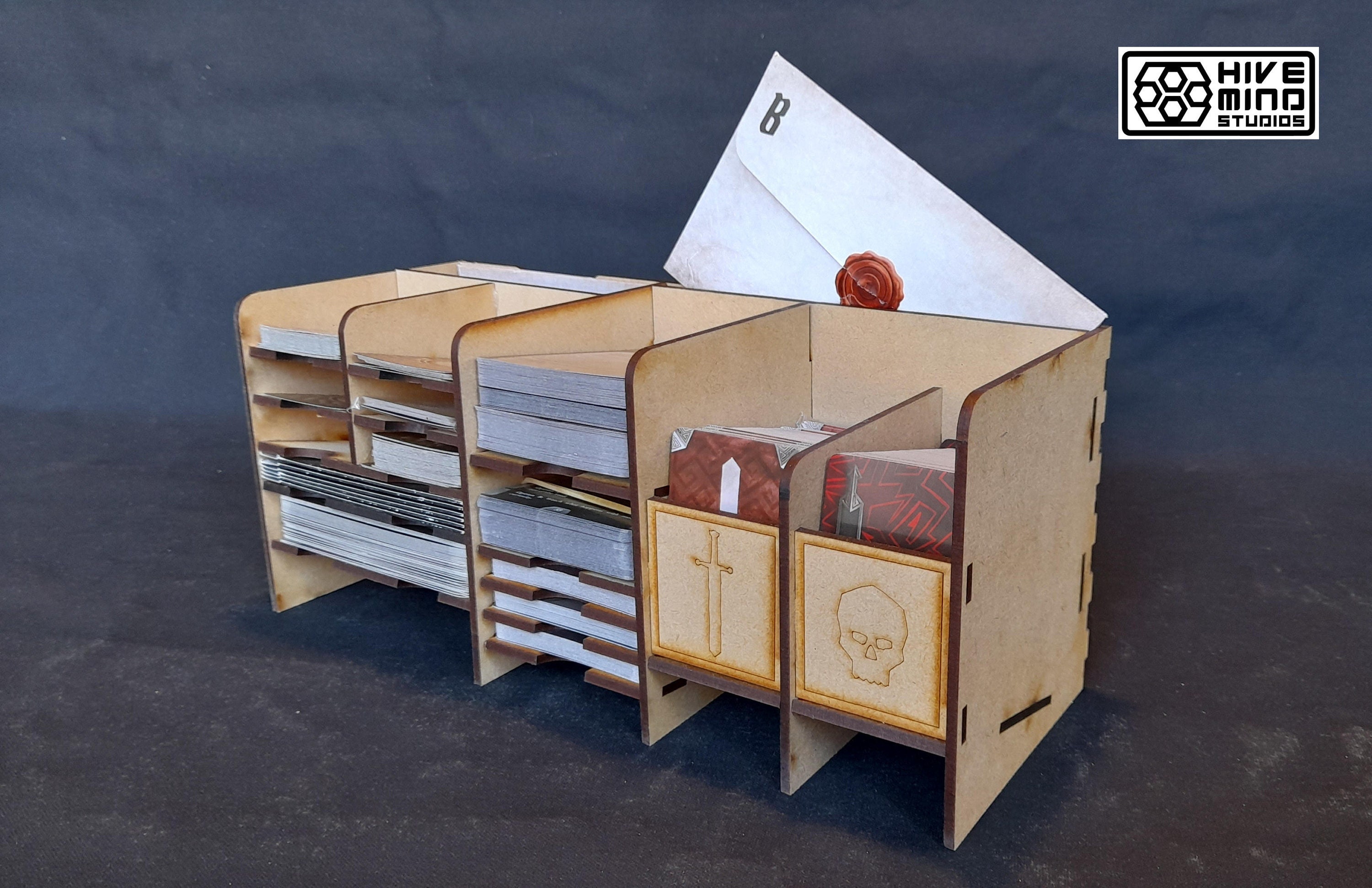 Gloomhaven Organizer Laser Cut Files, Glowforge Files, Gloomhaven ...