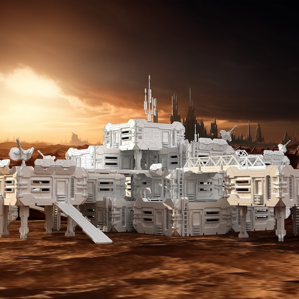 Warhammer40k Terrain Stl Files - Etsy