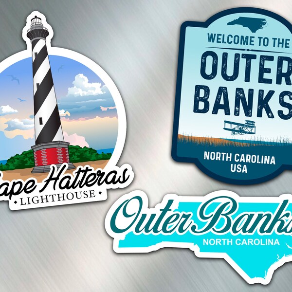 Outer Banks Stickers - Etsy