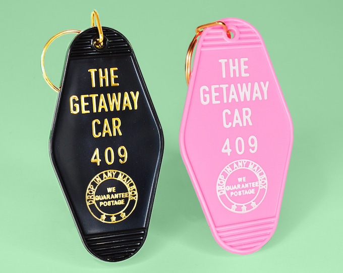 Getaway Car Keychain Motel Keychain Vintage Hotel Tag Cute Taylor Swift ...
