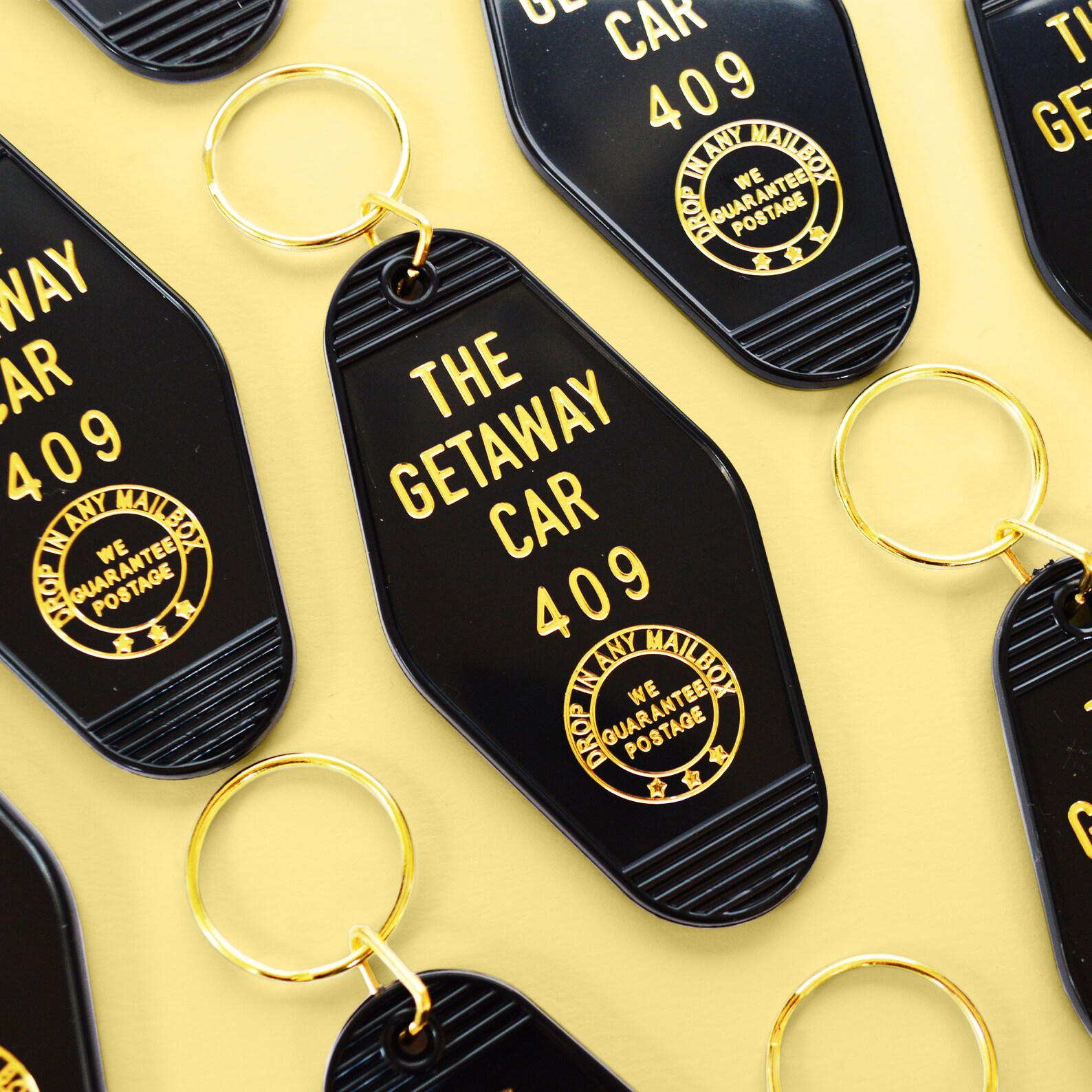 Getaway Car Keychain Motel Keychain Vintage Hotel Tag - Etsy