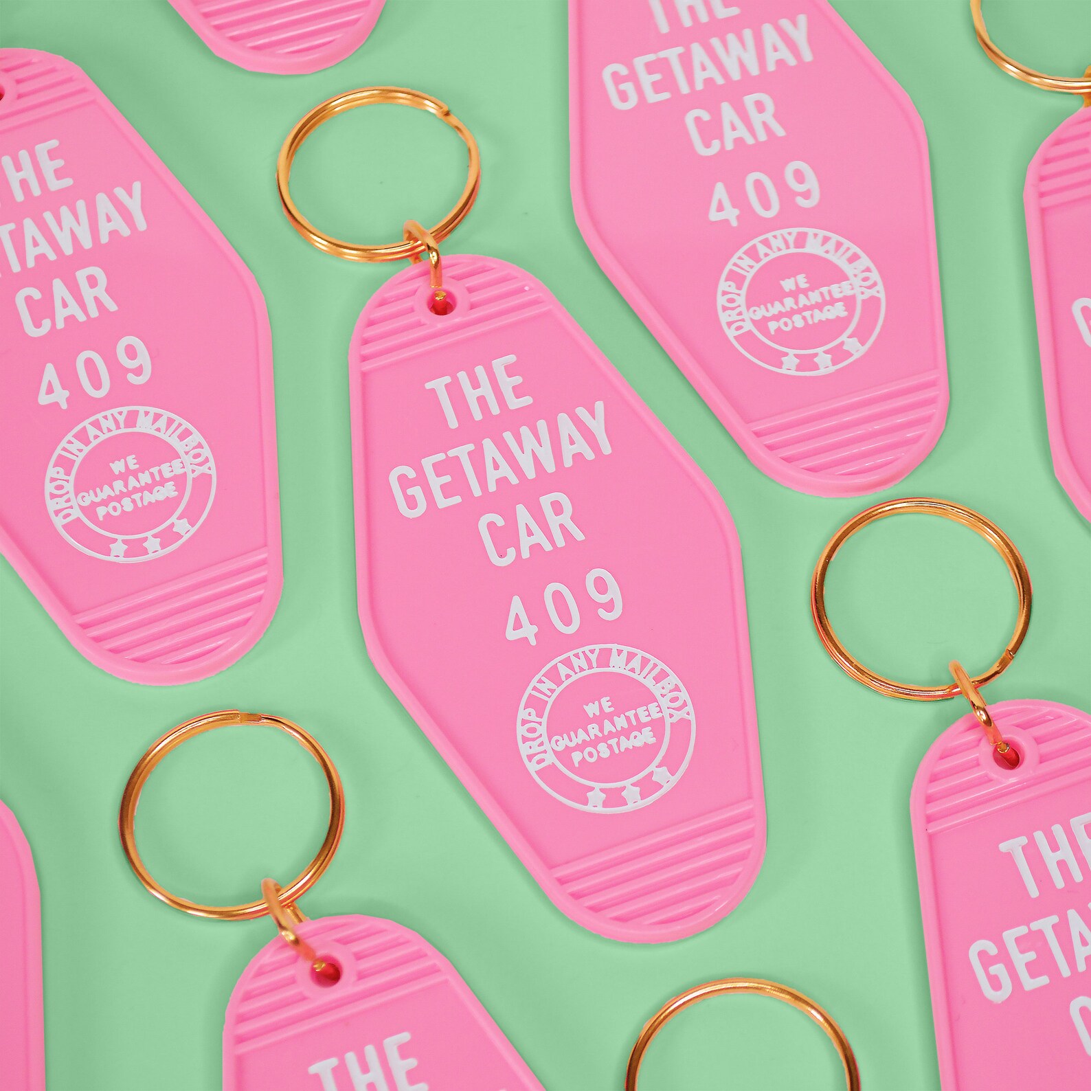 Getaway Car Keychain Motel Keychain Vintage Hotel Tag - Etsy