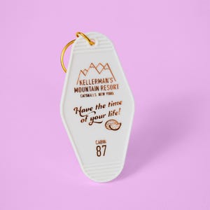 Hotel Keychain | 1980s Movie | Vintage Style | Summer Camp - Etsy