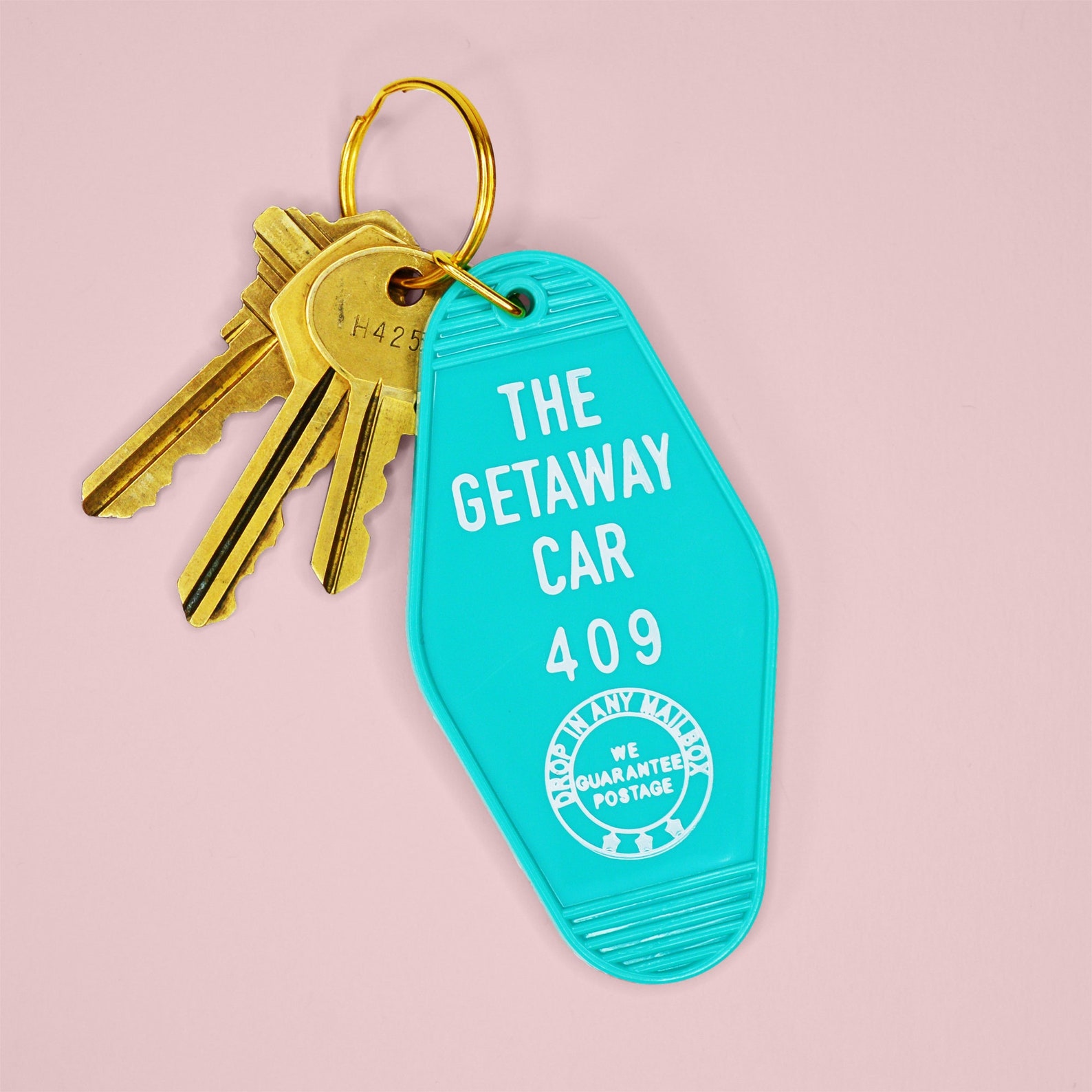 Getaway Car Keychain Motel Keychain Vintage Hotel Tag - Etsy