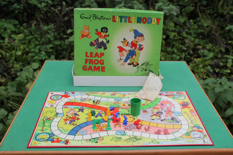 Vintage Little Noddy Leap Frog Game original 1950s Enid | Etsy