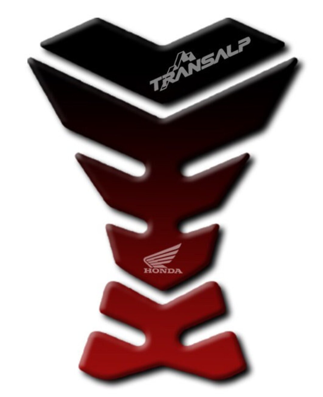 Honda Transalp Tank Pad With Resin Adhesive. Quick and Simple ...