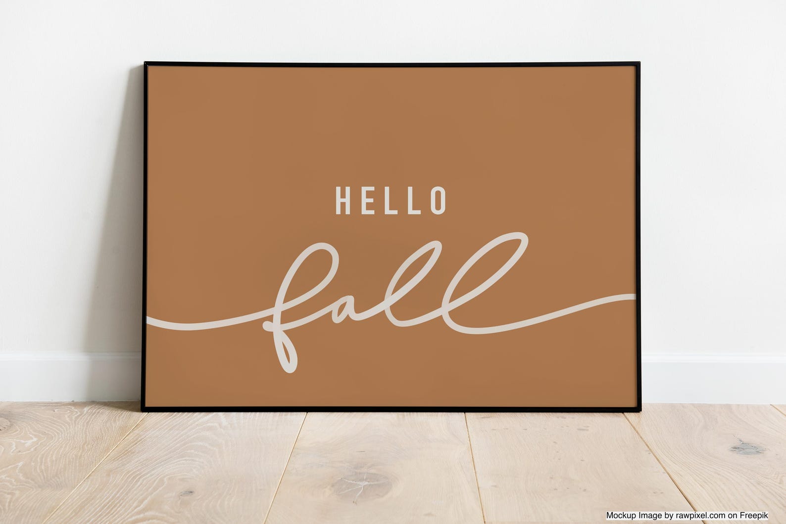 Hello Fall Print, PRINTABLE Fall Wall Art, Farmhouse Fall Decor, Autumn ...