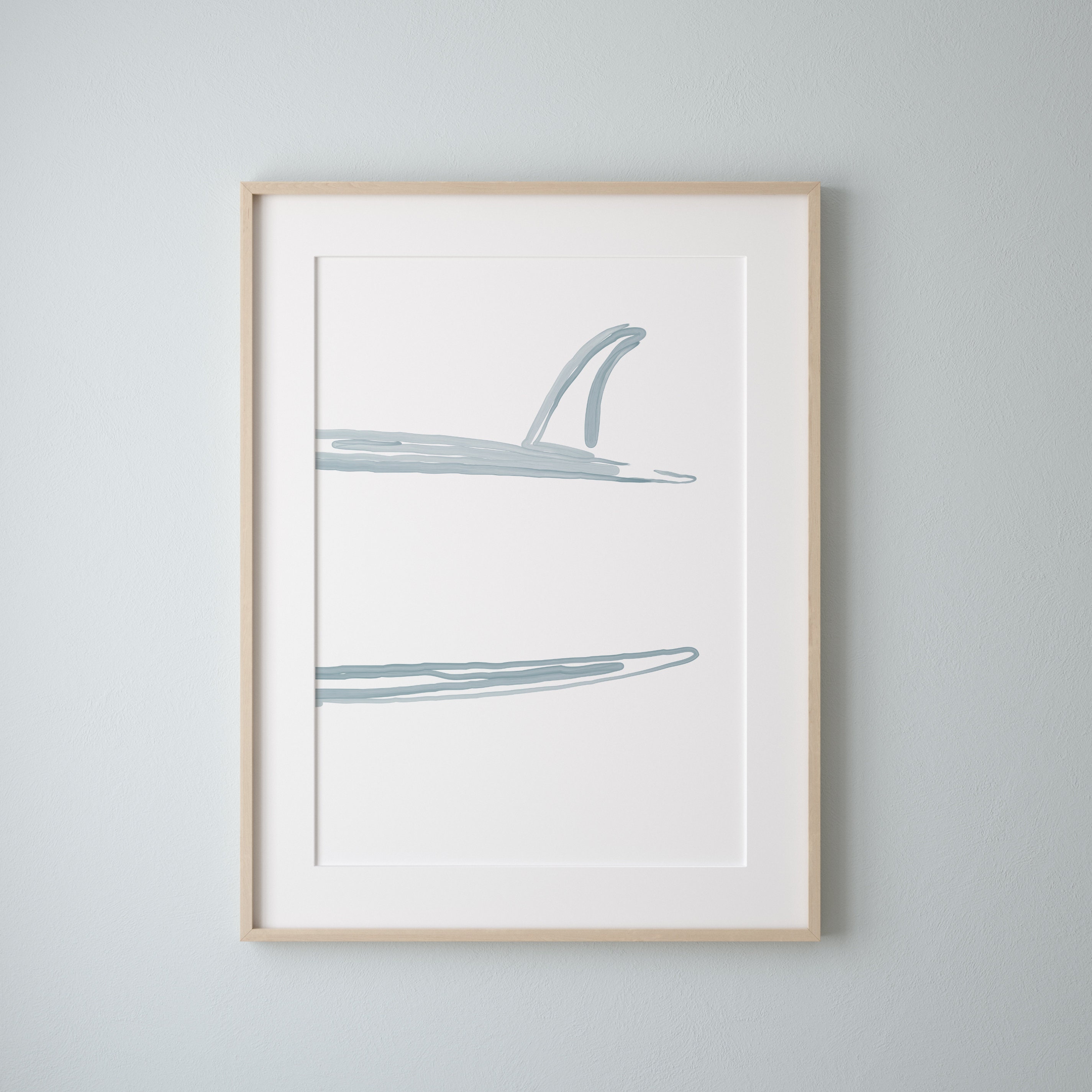 Printable Surfboard Nursery Art, Set of Three Nursery Prints, Surfboard ...