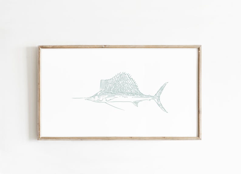 Samsung Frame TV Art BUNDLE, Deep Sea Fish Frame TV Art, Gift for ...