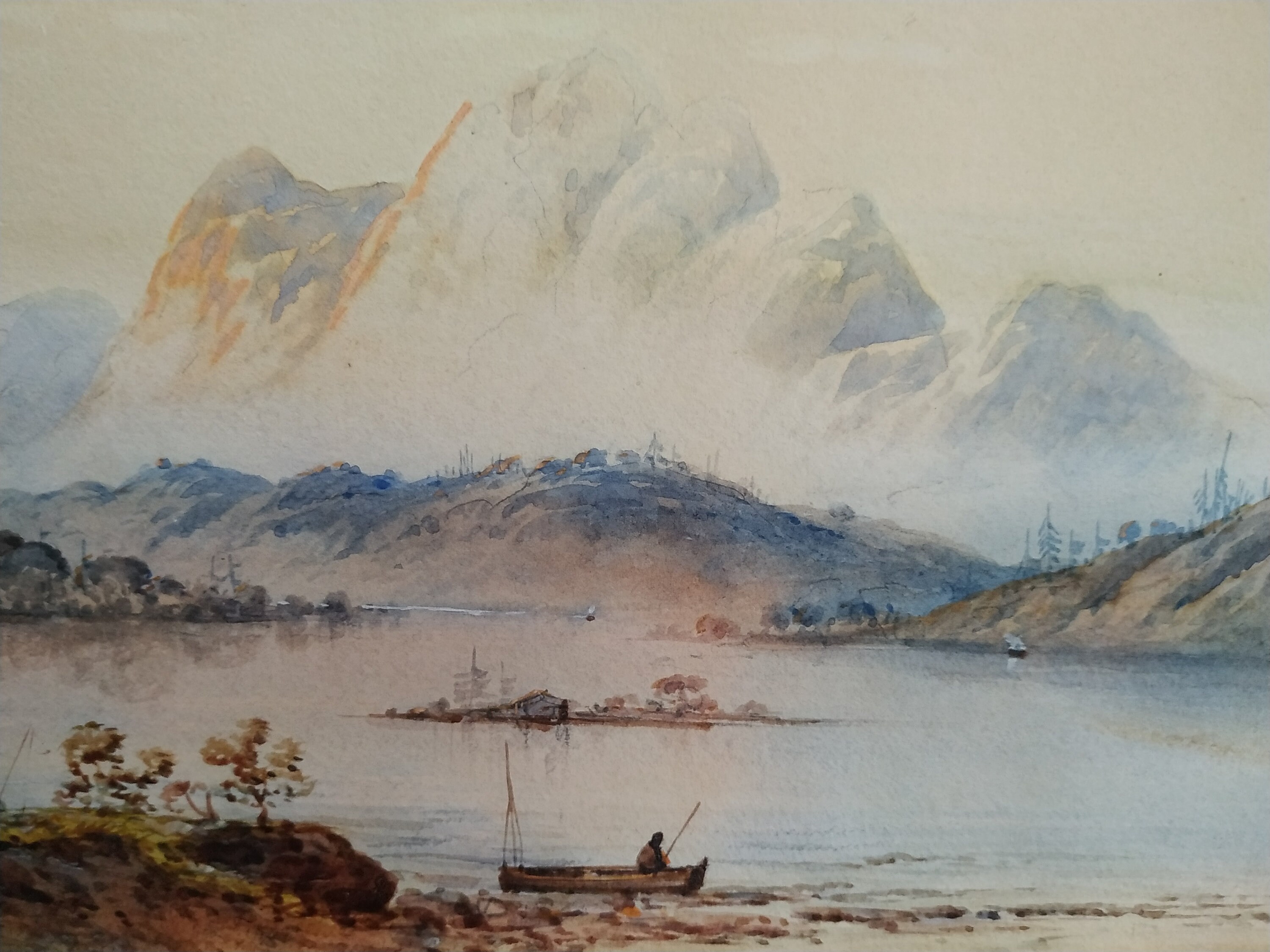 Antique Watercolour Painting by Edwin Earp (1851-1945) - Etsy