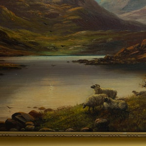 August Becker (1822-1887) – Oil Painting - Etsy