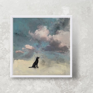 Pet Memorial, Pet Loss, Rainbow Bridge, Pet Sympathy Art, Dog Art ...