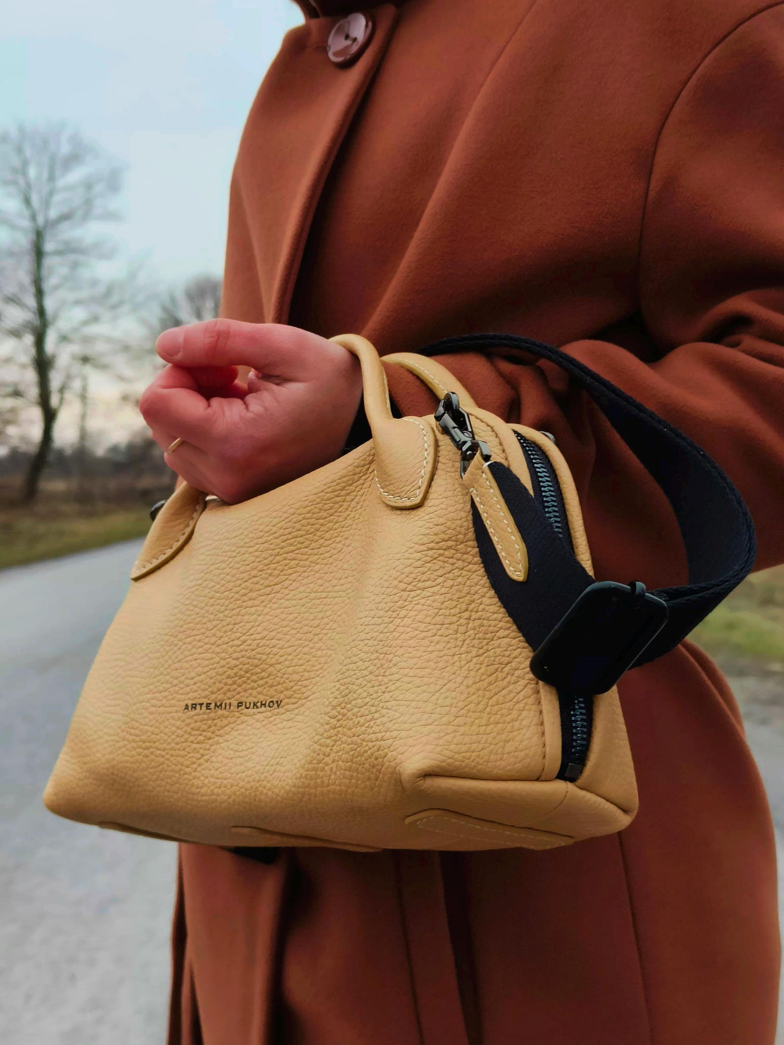 Original Leather Crossbody Bag. Leather Shoulder Bag. Handmade Leather ...