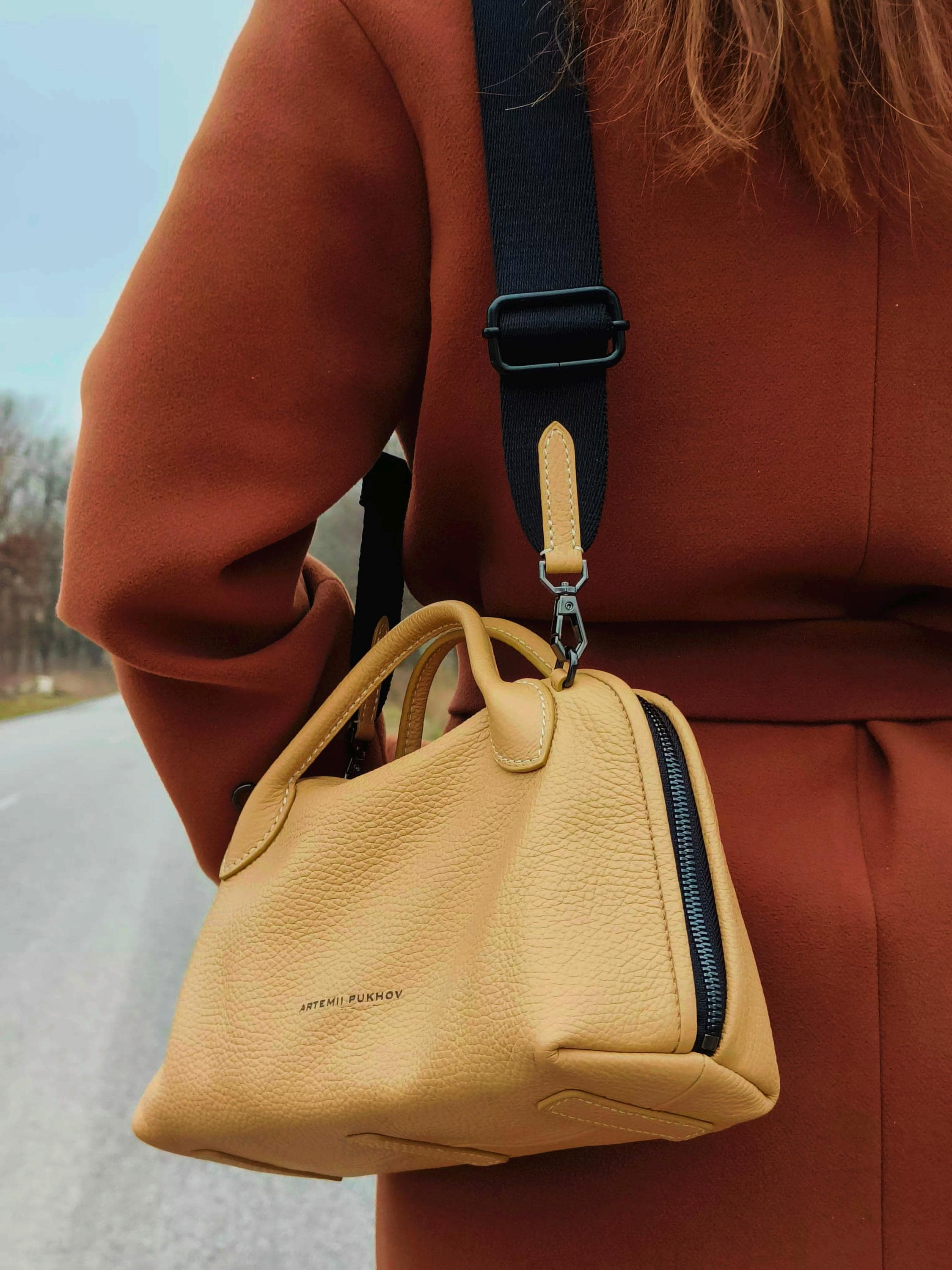 Original Leather Crossbody Bag. Leather Shoulder Bag. Handmade Leather ...