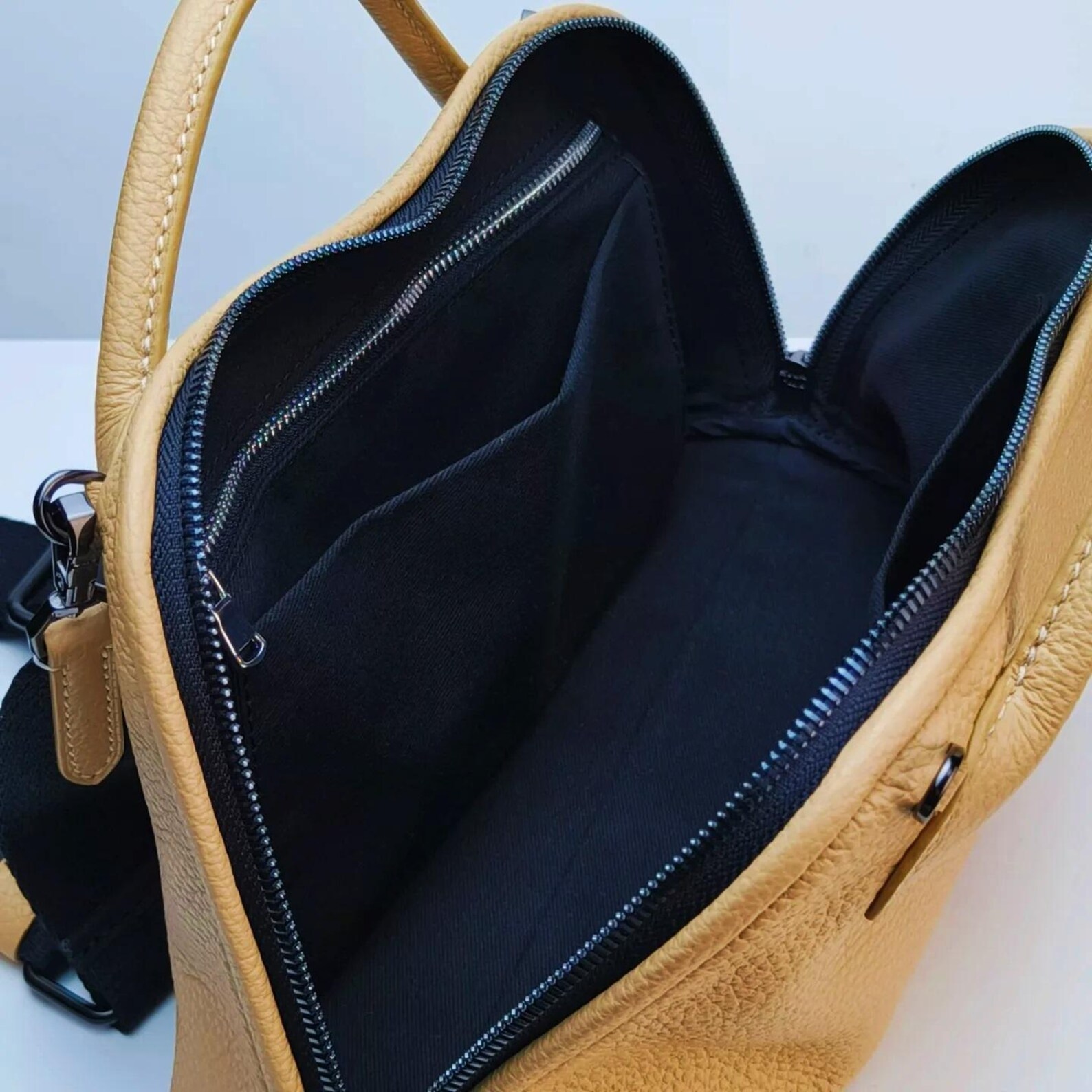Original Leather Crossbody Bag. Leather Shoulder Bag. Handmade Leather ...