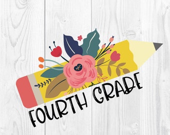 Fourth Grade Clipart | Etsy