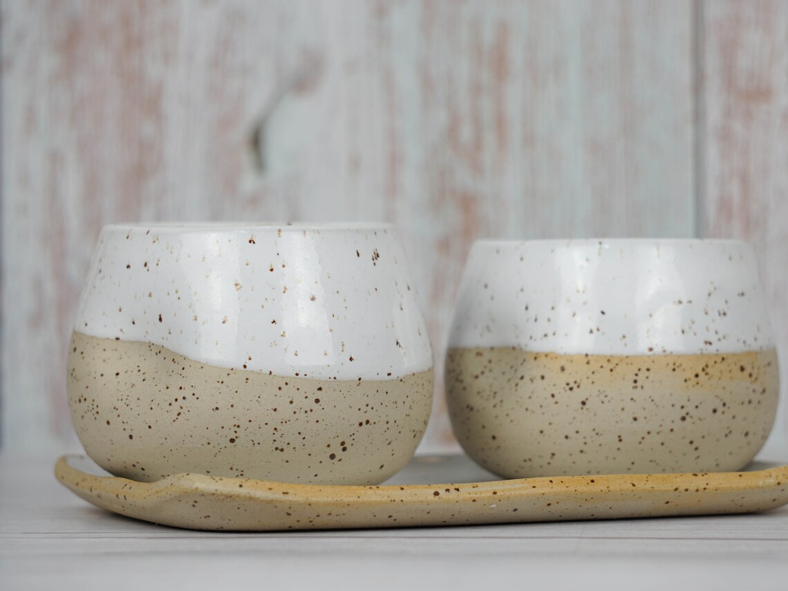 White Thumb Mug Handmade White/beige Coffee Mug Ceramic - Etsy