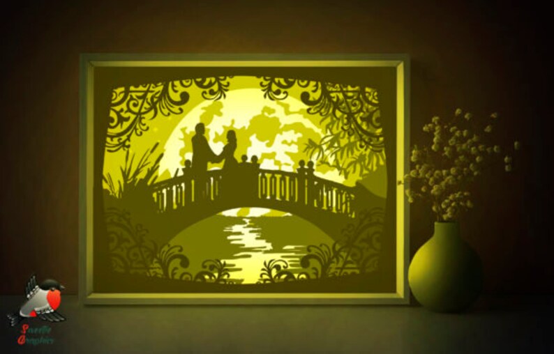 3D Shadow Box Design - Etsy