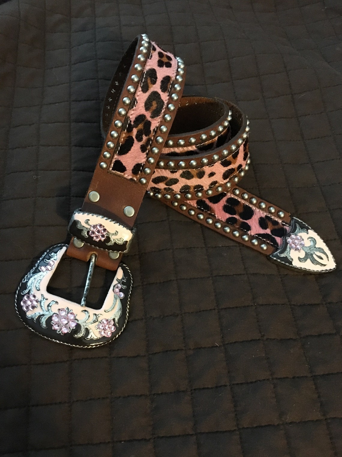 Leather Rock Belts - Etsy