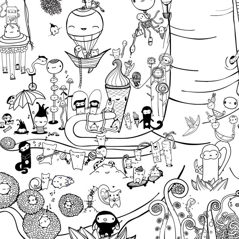 Mambo Saki World, Animal Print, Children's Art, Kids Decor, Childrens ...