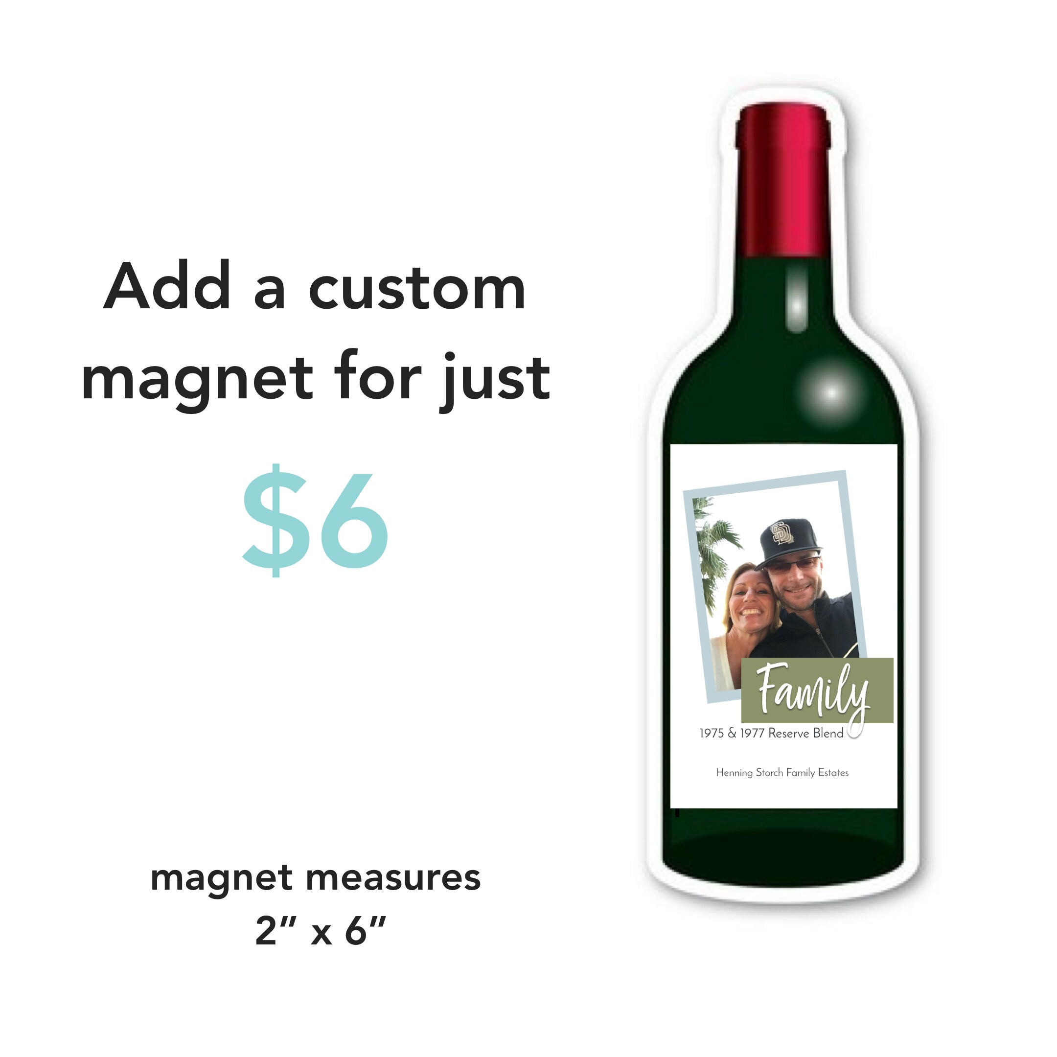 Custom Family Wine Label With Personalized Story Unique Gift - Etsy