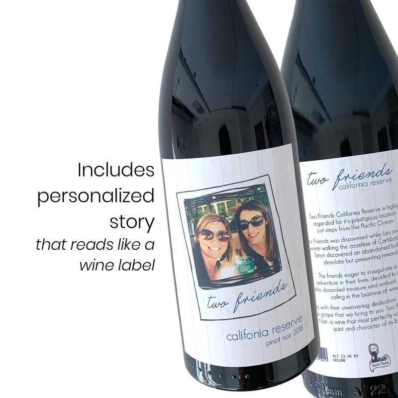 Friend Wine Labels - Etsy