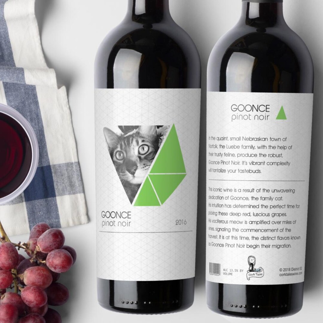 Custom Wine Bottle Labels With Personalized Story by Cork Tales - Etsy