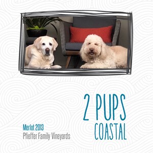 Custom Pet Wine Label With Personalized Story: Gift for Pet Lovers - Etsy