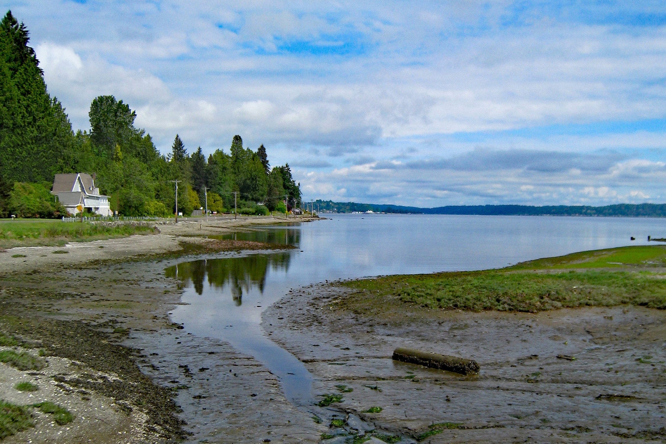 SEASIDE LIFE Salish Sea, Pretty Tidal Scene, Beach Cottage, Seashore ...