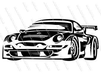 Porsche 911 Svg | Etsy