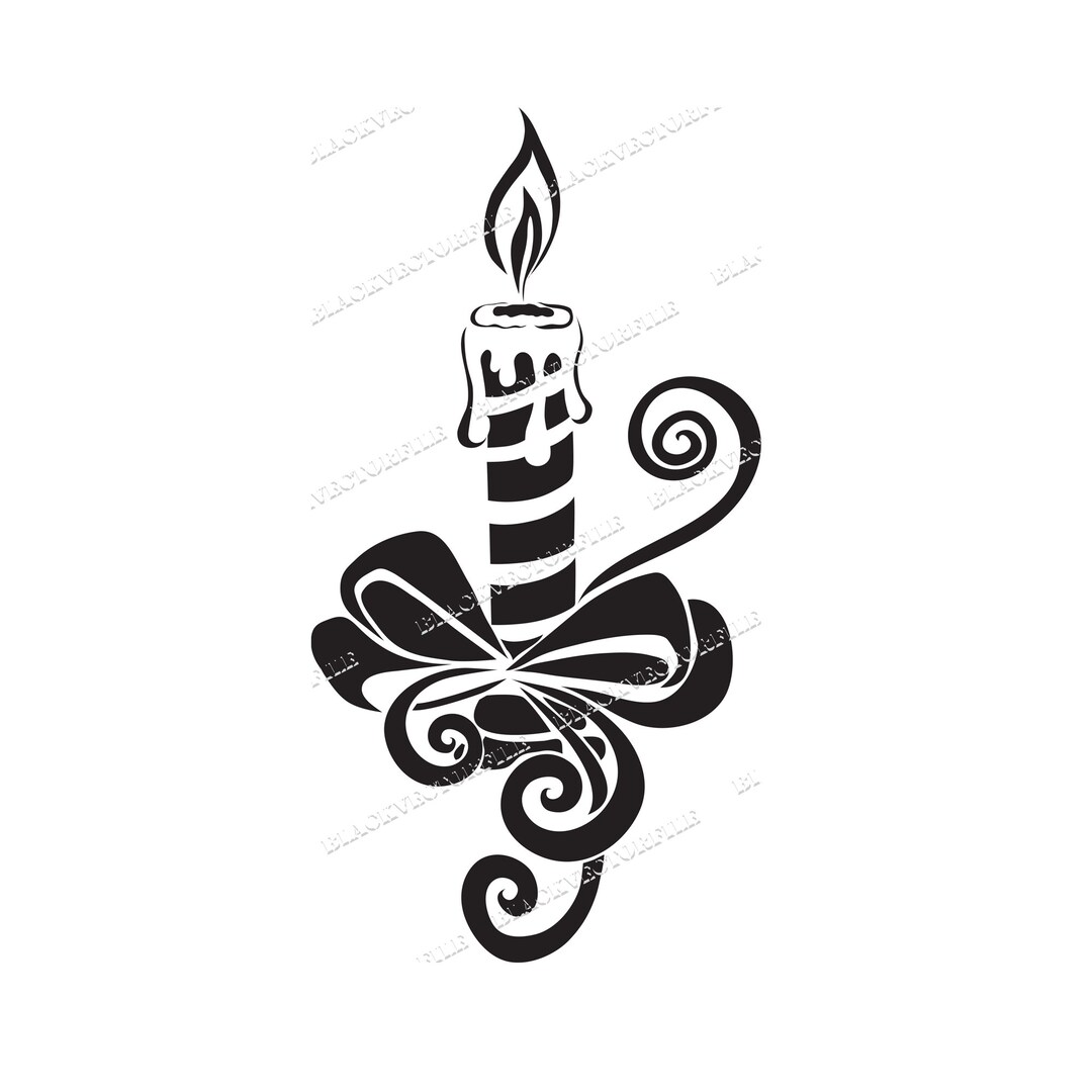 Candle Svg, Png and Jpeg, Eps Files, Instant Download, Vector Files ...