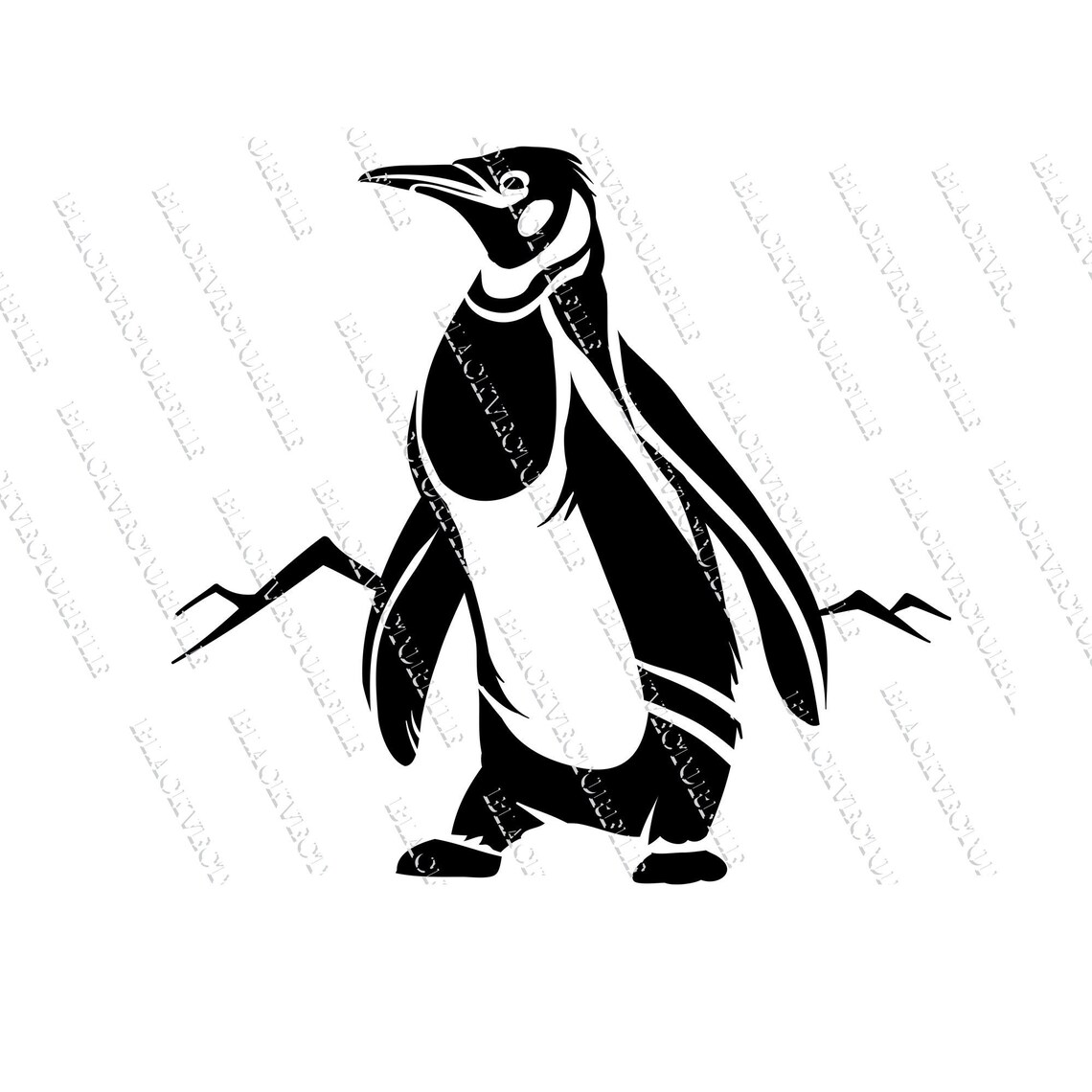 Penguin Svg Png and Jpeg Eps Dxf Files Instant Download - Etsy Israel