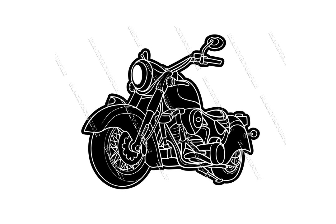 Motorcycle Svg, Png and Jpeg, Eps Files, Instant Download, Motorcycle ...