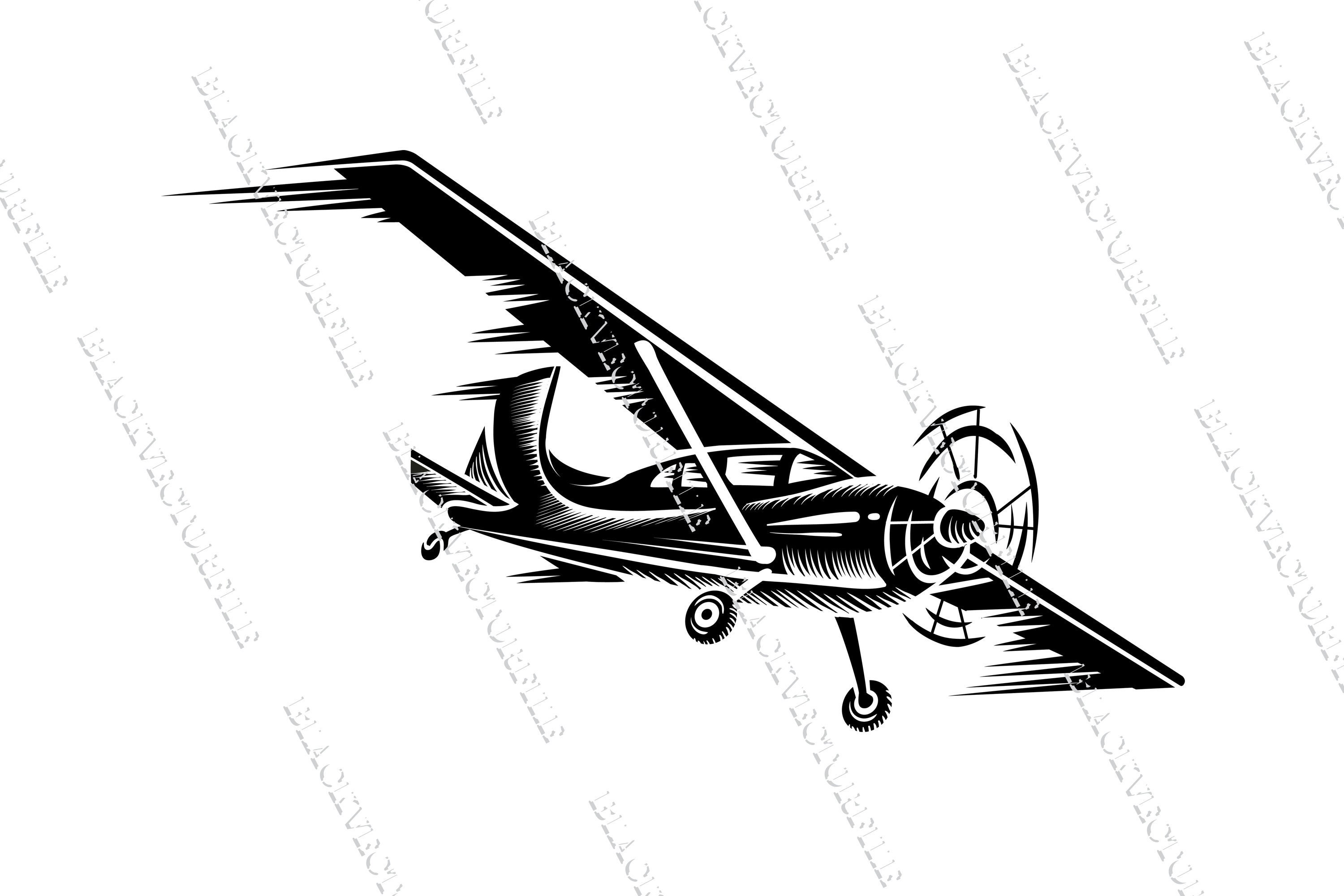 Aircraft Svg Png and Jpeg Eps Files Instant Download - Etsy