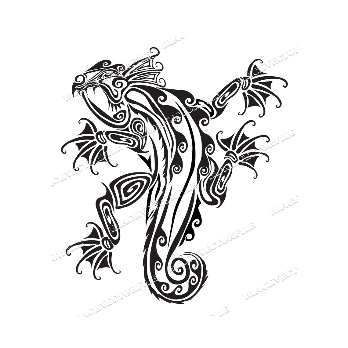 Salamander Svg Png and Jpeg Eps Files Instant Download - Etsy