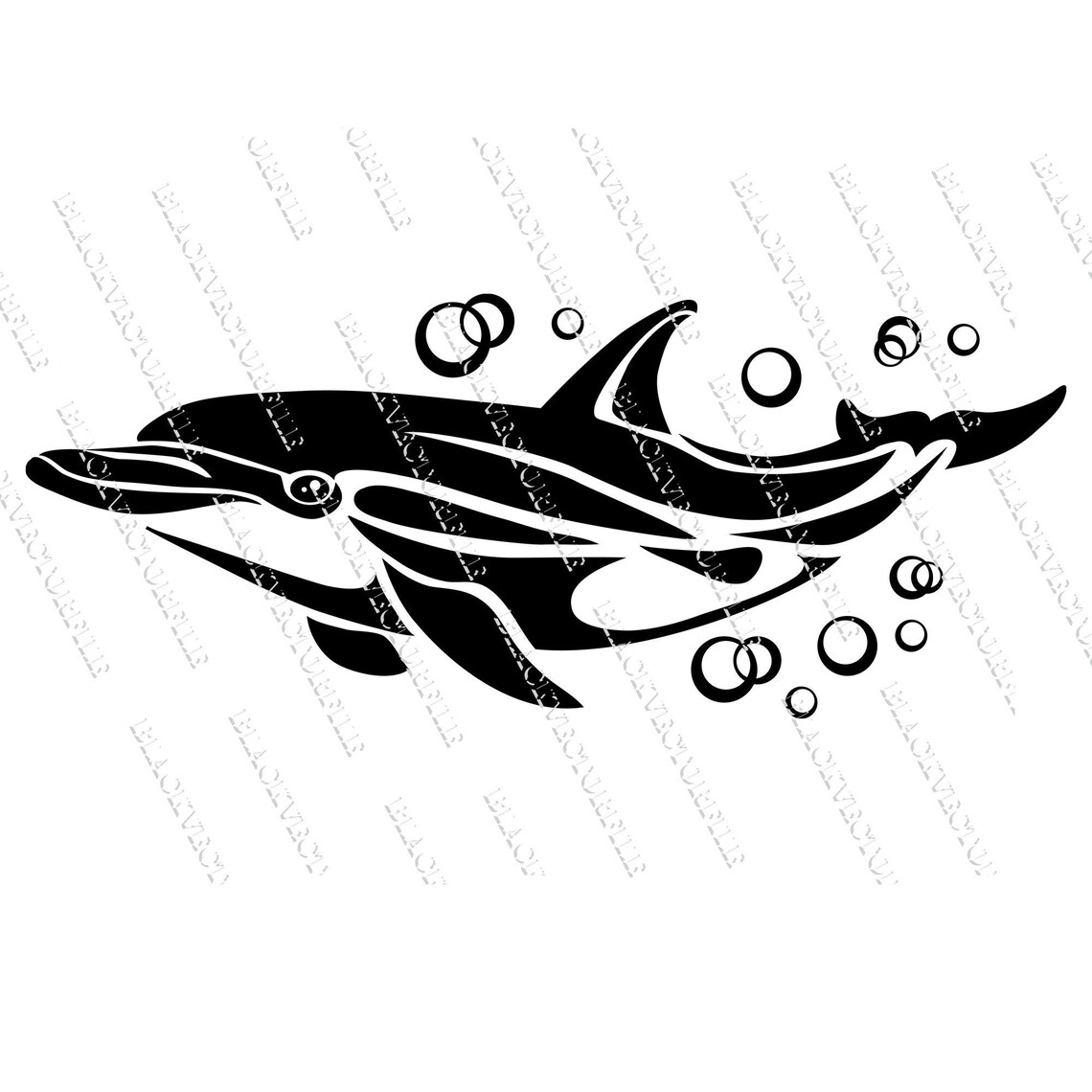 Dolphin Svg Png and Jpeg Eps Dxf Files Instant Download - Etsy