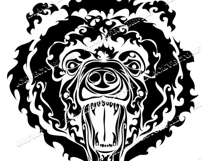 Black Bear Svg PNG EPS Dxf SVG Ai - Etsy Canada