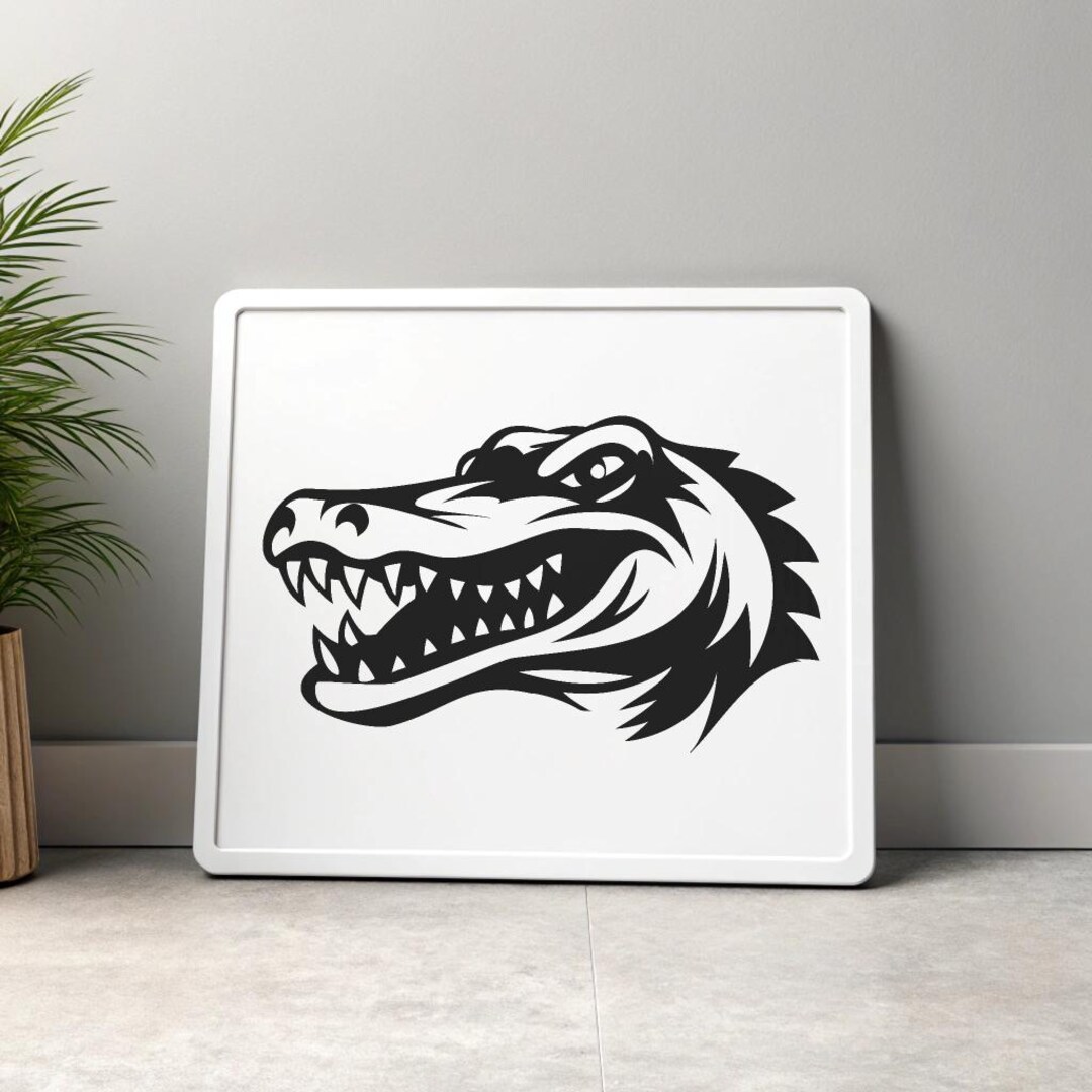 Alligator Svg, Png, Jpeg, Eps, Dxf Files, Vector Files, Alligator Logo ...