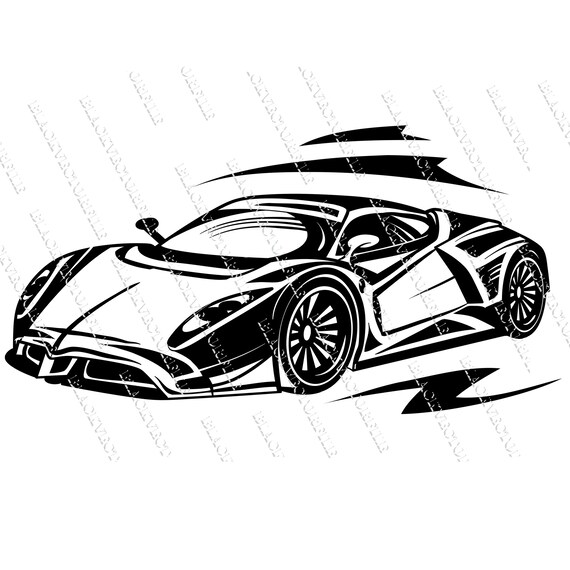 Racing Car Svg Png and Jpeg Eps Files Instant Download | Etsy