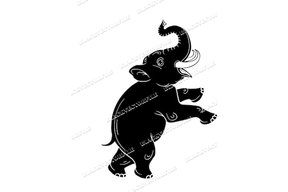 Elephant Svg Png and Jpeg Eps Files Instant Download - Etsy