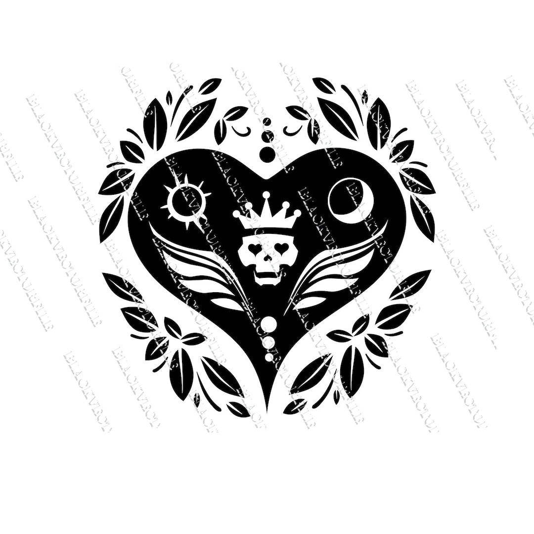 Ace of Hearts Svg, Png and Jpeg, Eps, Dxf Files,instant Download ...