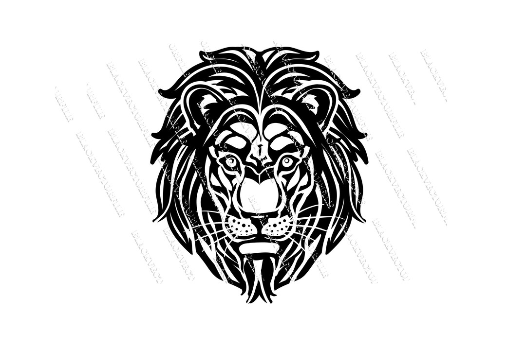 Lion Svg, Png and Jpeg, Eps Files, Instant Download, Lion Files, Lion ...