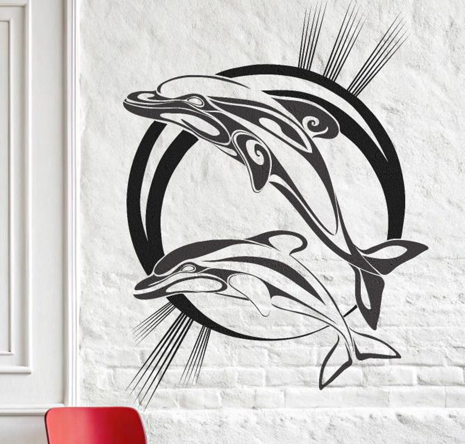 Dolphin Svg, Png and Jpeg, Eps Files, Instant Download, Vector Files ...