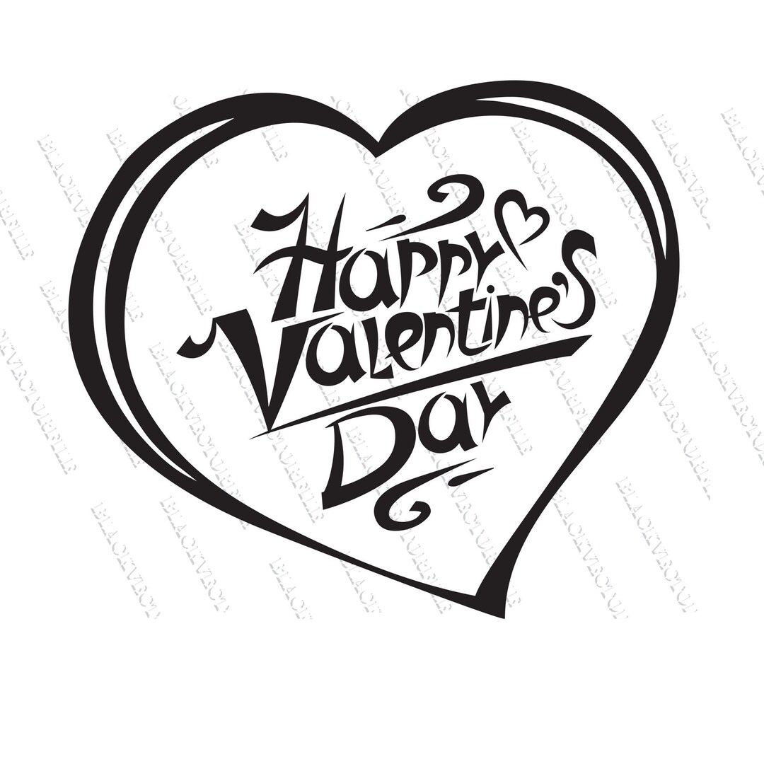 Lettering Heart Svg, Png, Jpeg, Eps, Dxf Files, Vector Files, Heart ...