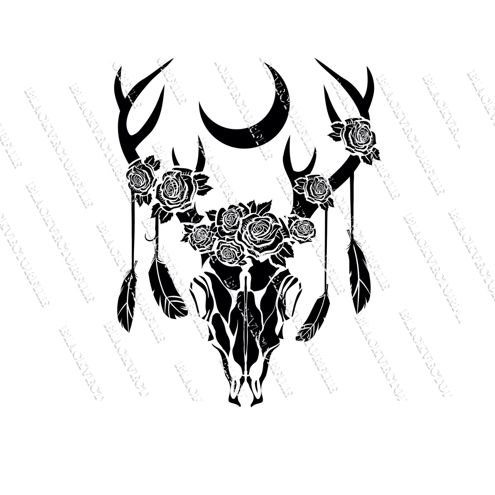 Boho Svg Png and Jpeg Eps dxf Files Instant Download - Etsy