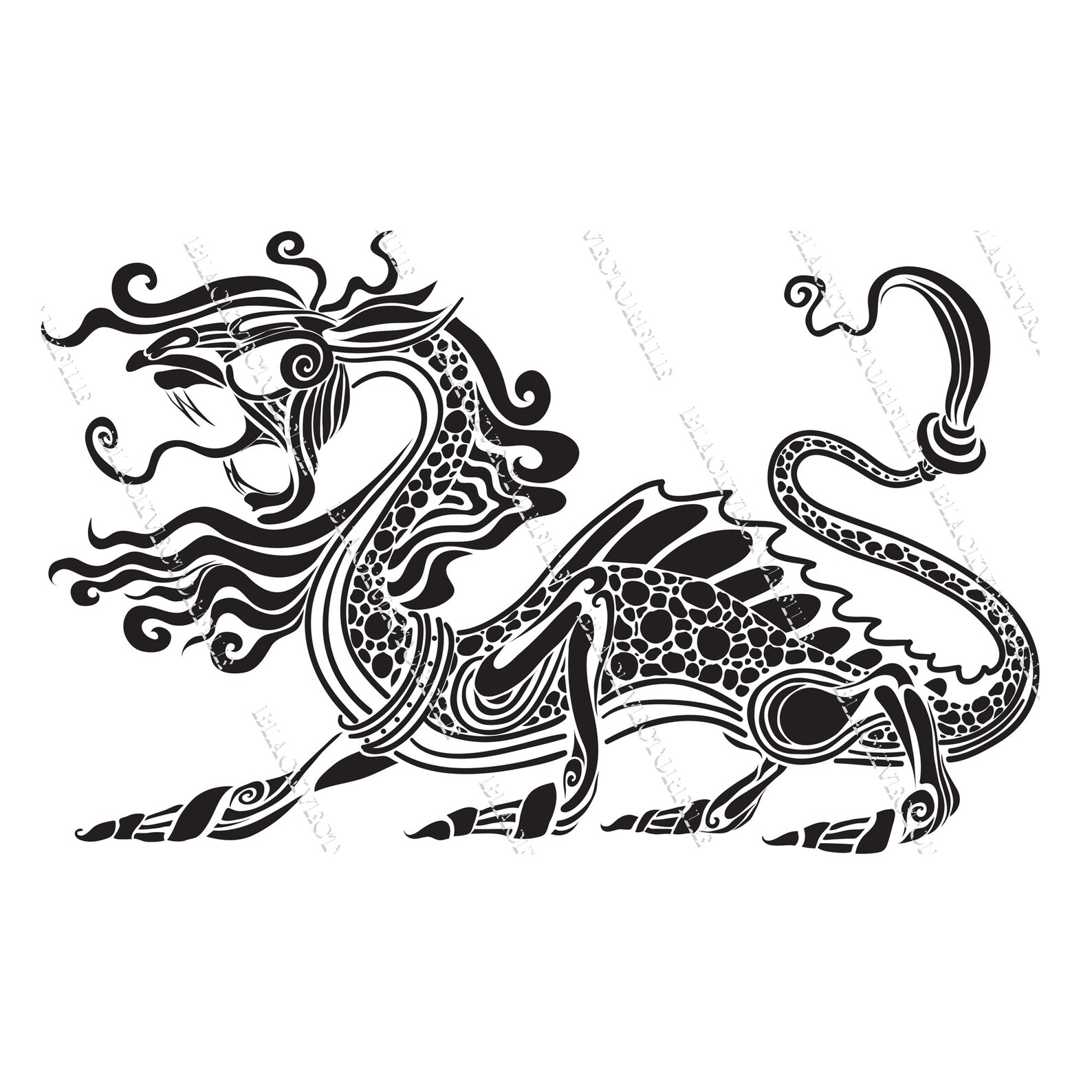 Fiery Dragon Svg Png and Jpeg Eps Files Instant Download - Etsy