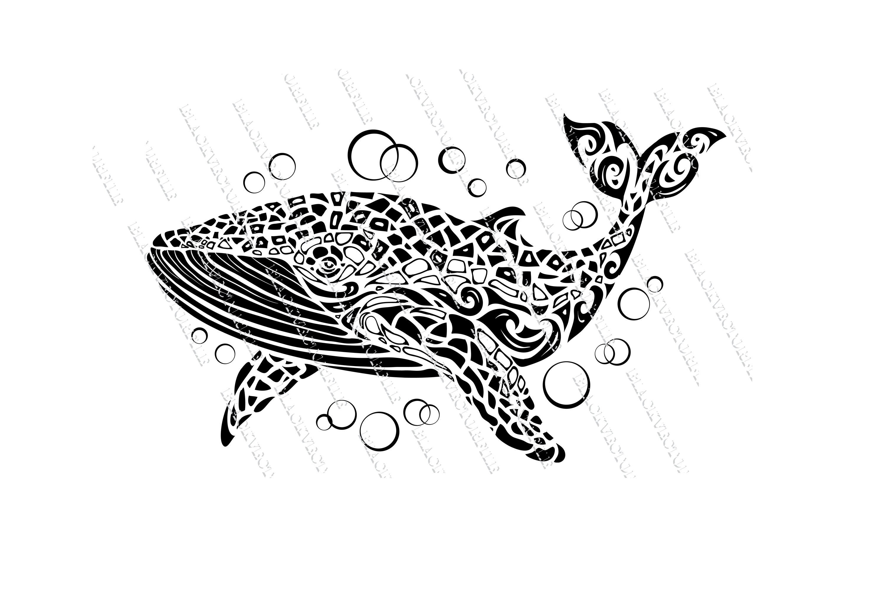 Blue Whale Svg, Png and Jpeg, Eps Files, Instant Download, Vector Files ...